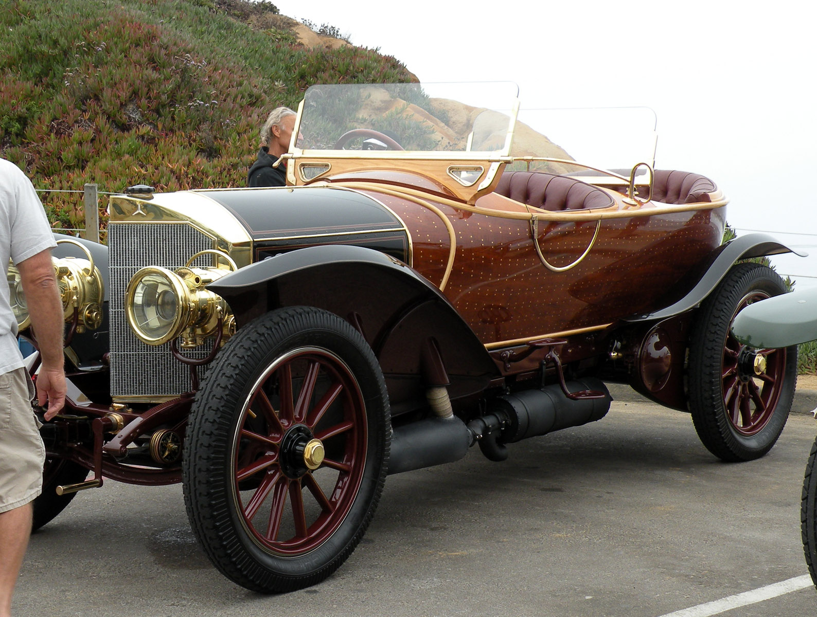 Just A Car Guy: 1912 Mercedes model 37 with perfect wood coachwork by ...