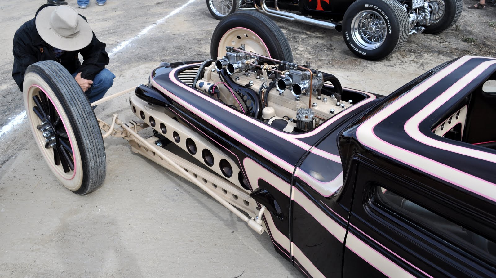 Just A Car Guy: Space Junkie by Ian Roussel was at Gene Winfield's this ...