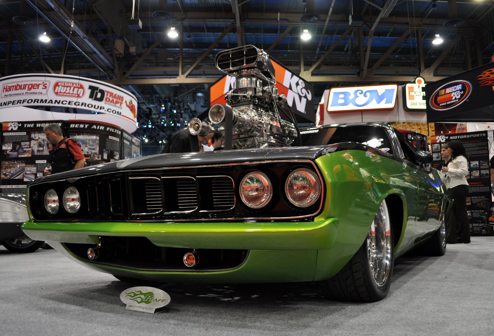 Just A Car Guy: Troy Brumbalow's Franken'cuda, design by Pfaff Design