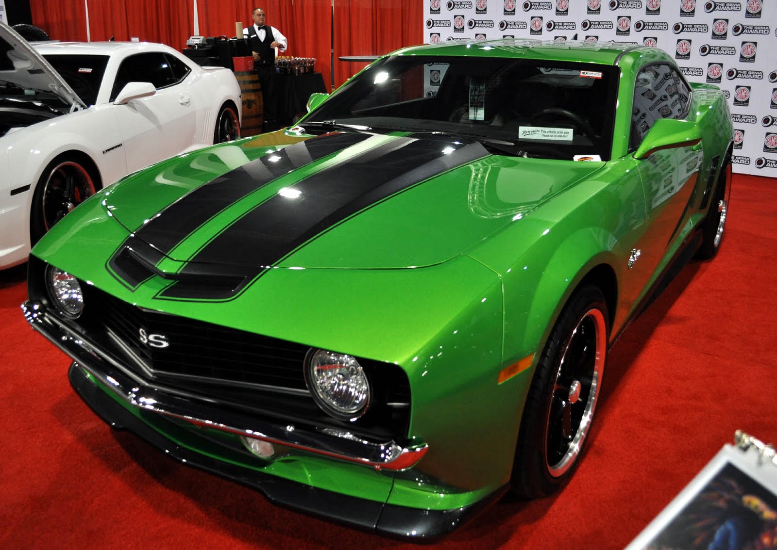 Just A Car Guy: New Camaros modified to have more of a retro look than ...
