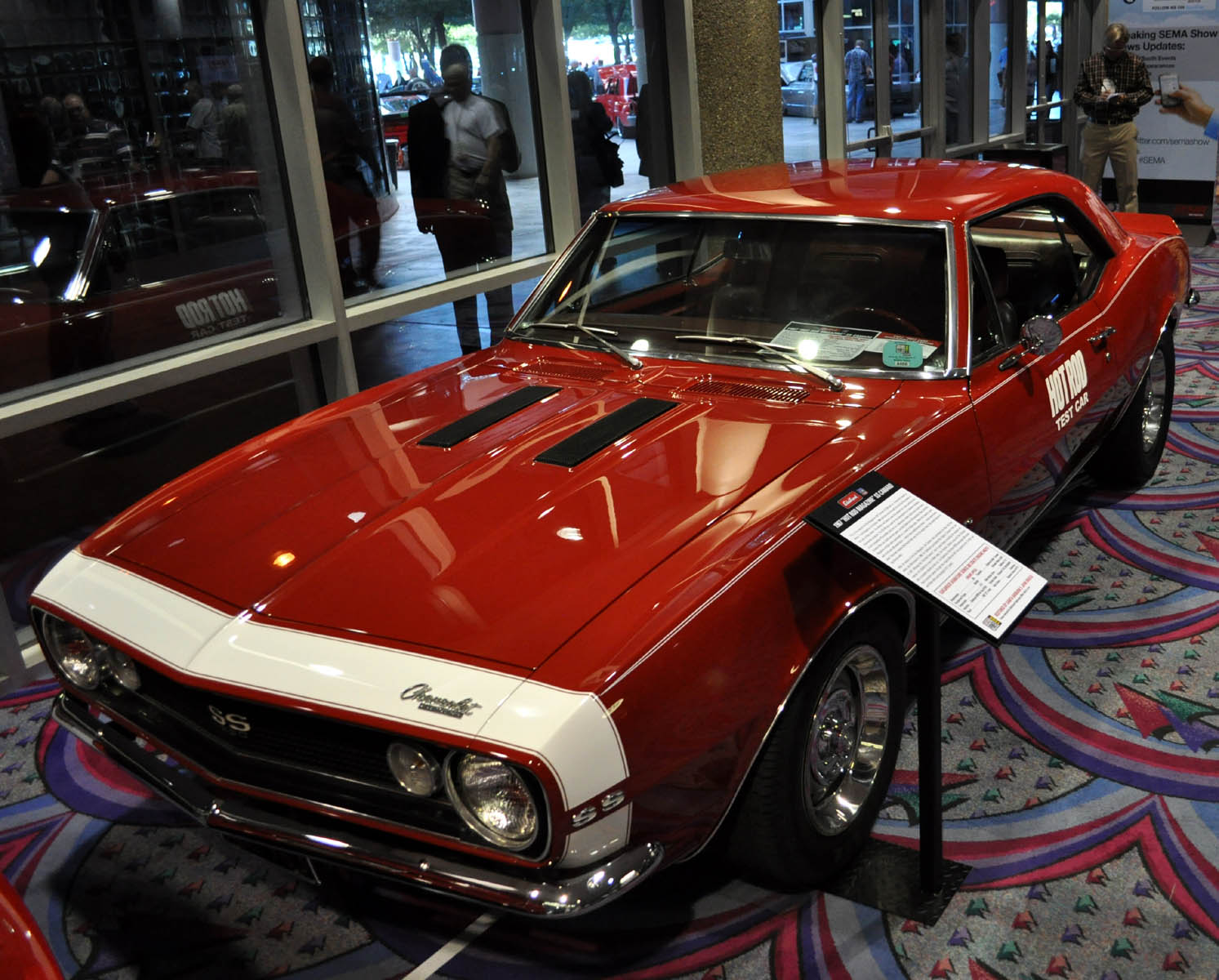 Just A Car Guy: 1st generation Camaros at SEMA, including the '67 Hot ...