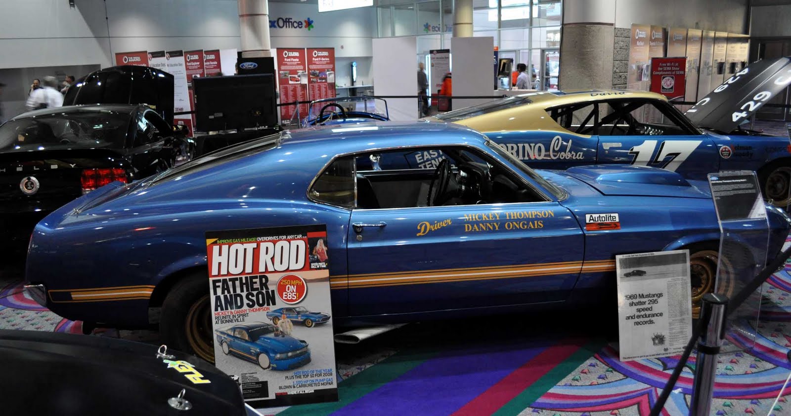 Just A Car Guy: MIckey Thompson's 1969 Mustang he used to break 295 ...