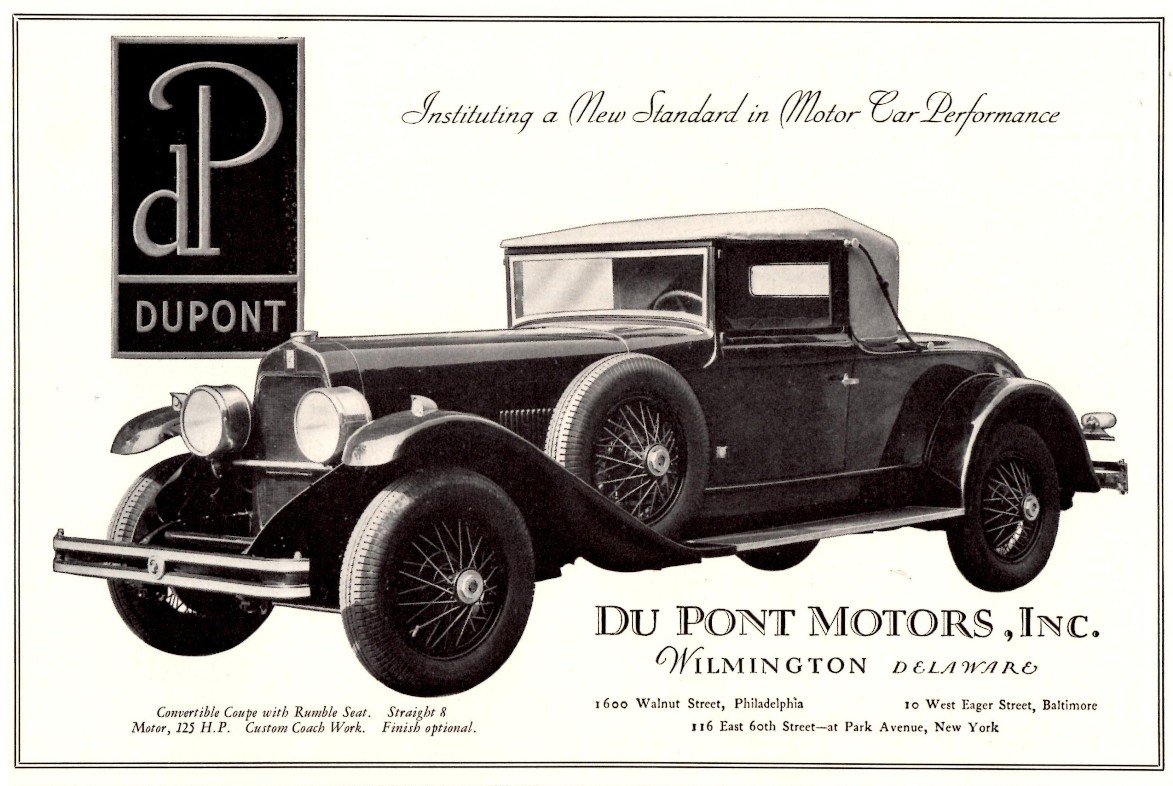 Just A Car Guy: 1928 through 1931 DuPont car gallery from Dieselpunks ...