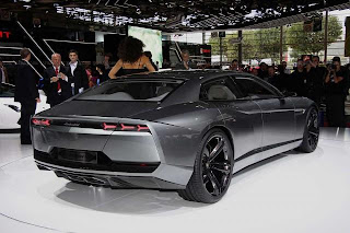 Car & Dsign: Lamborghini shows 4-door 4-seater super sedan