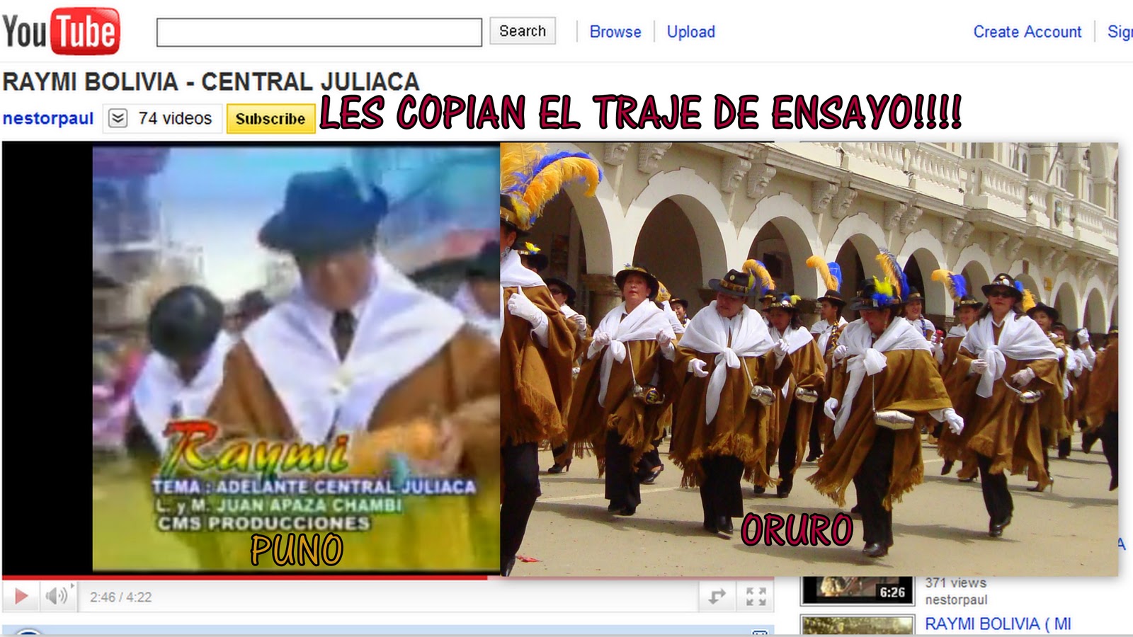 PLAGIO DE LAS DANZAS BOLIVIANAS: PLAGIAN EL LOGO DE LA MORENADA CENTRAL ...