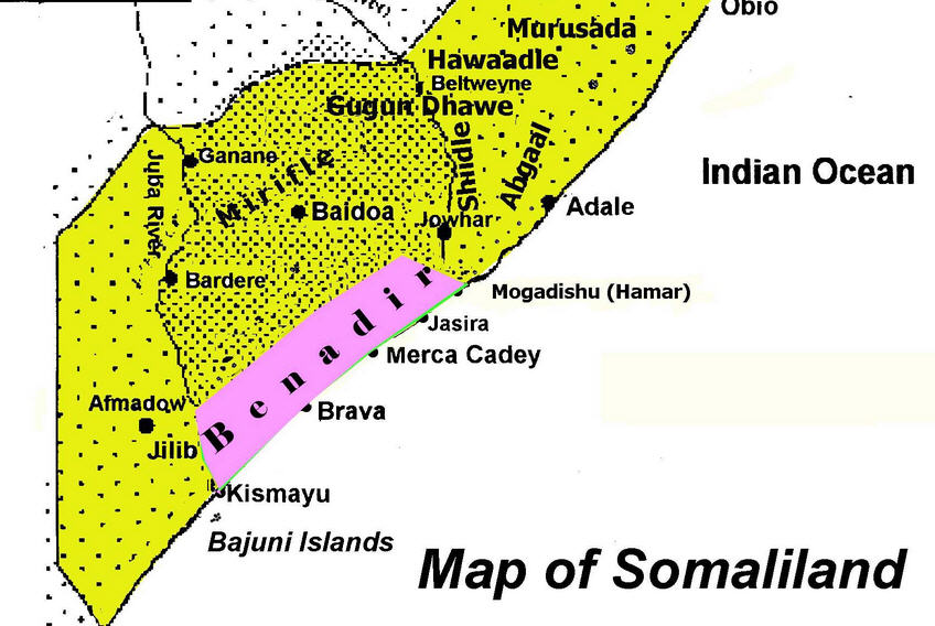 La France sur les timbres du monde : French presence on stamps: BENADIR ...