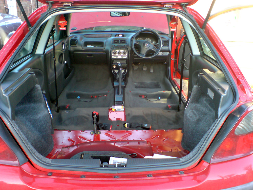 How to Remove MG ZR / Rover 25 Seats