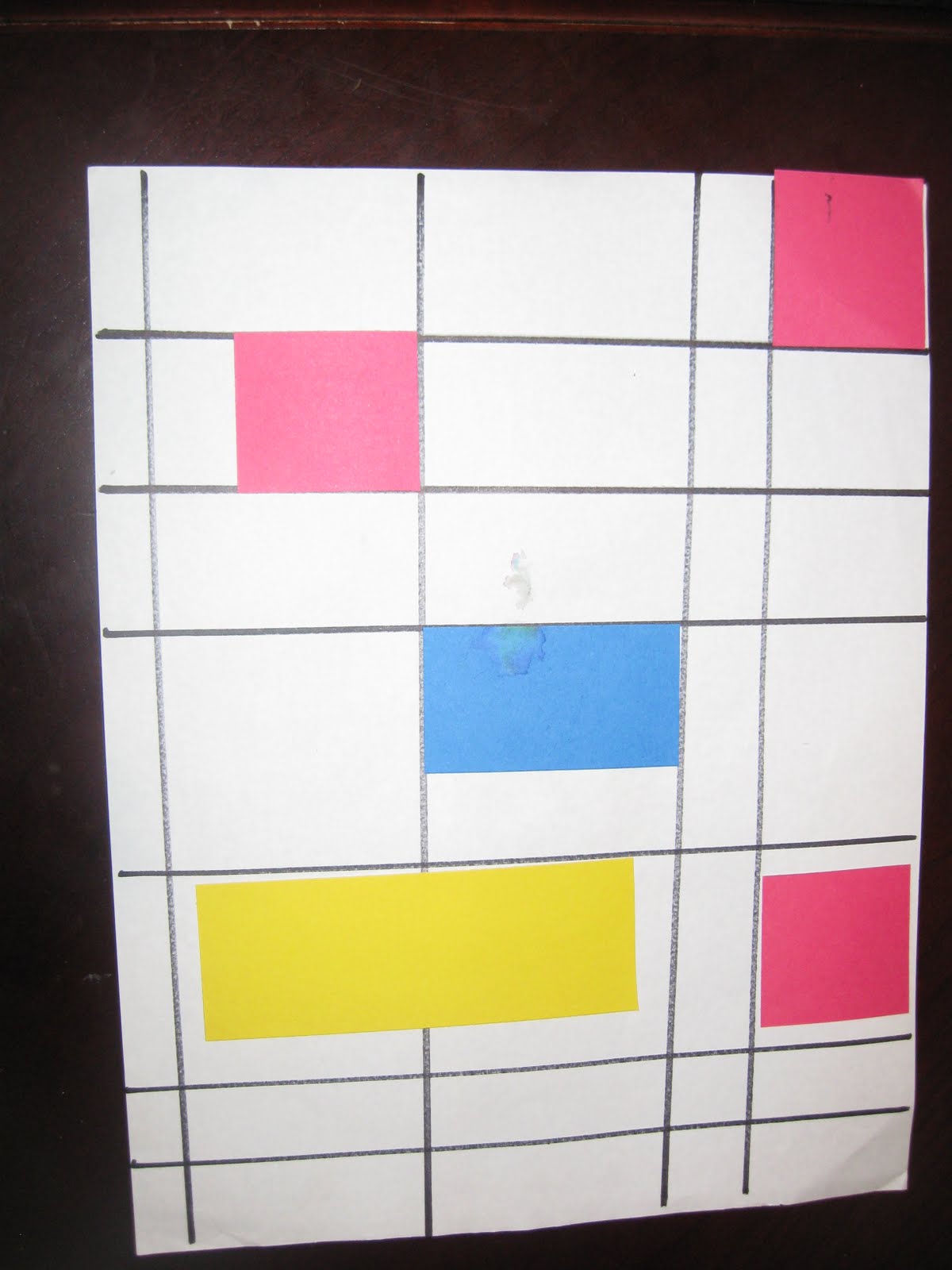 Grovecrest Art: Piet Mondrian: Primary Colors and Shapes