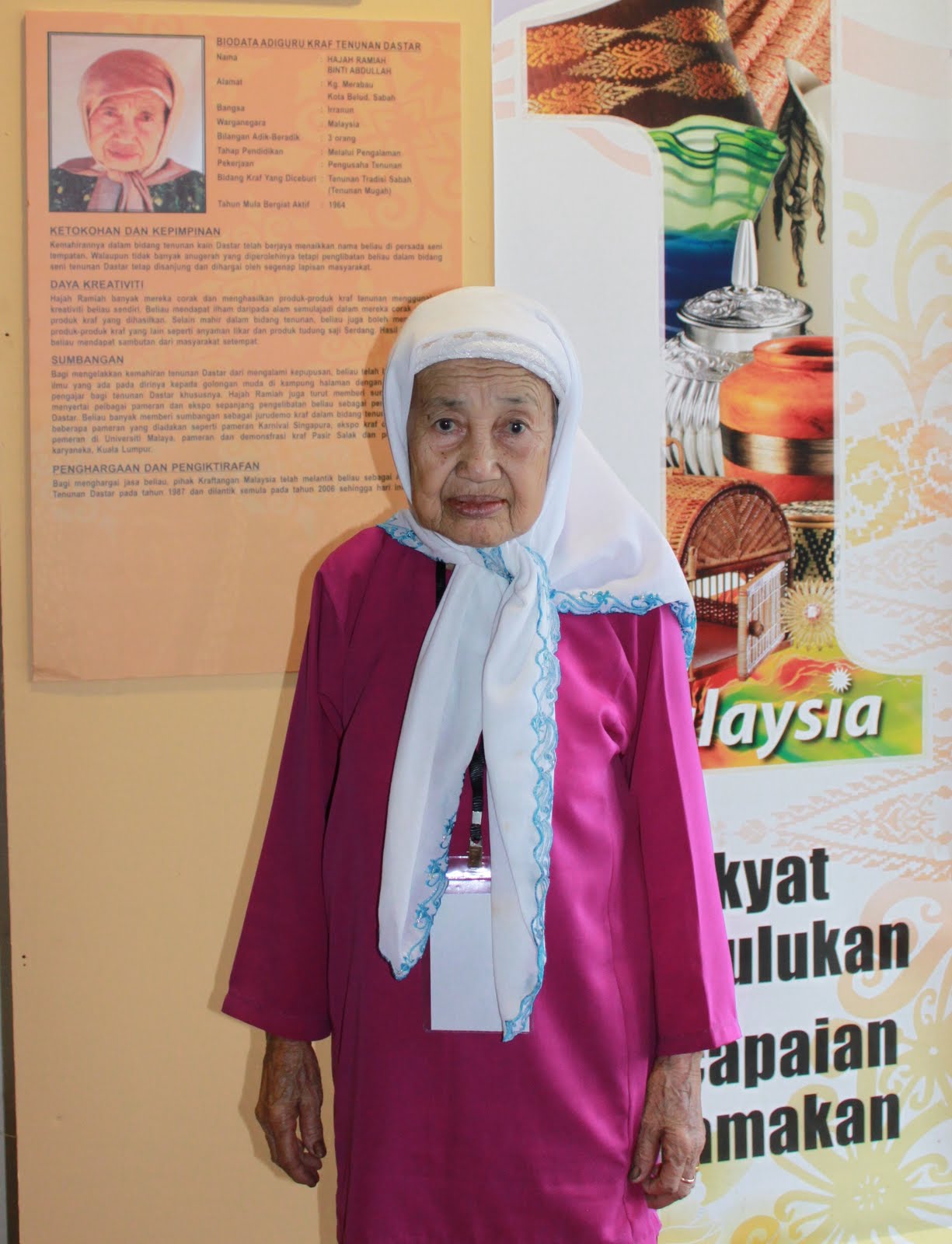 Budaya Kraf: TAKZIAH KE ATAS PEMERGIAN HAJAH RAMIAH BINTI ABDULLAH ...