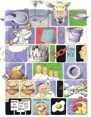 pat and phil's scrapbook: SIMON DREW POSTCARD - HELP!!