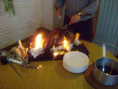 Ágape Servicios Gastronómicos: Patas de Ternera con panes y salsas