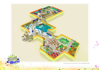 arquitectura-escenografica: Mundo cartoon network Kuwait