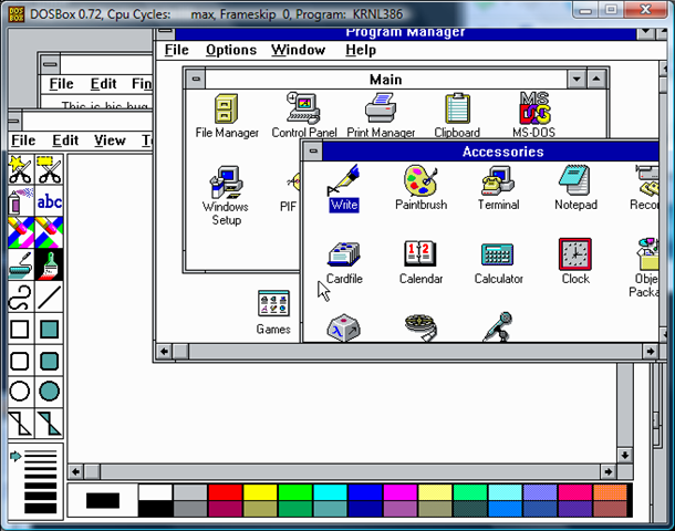 Windows 3.1 y anteriores