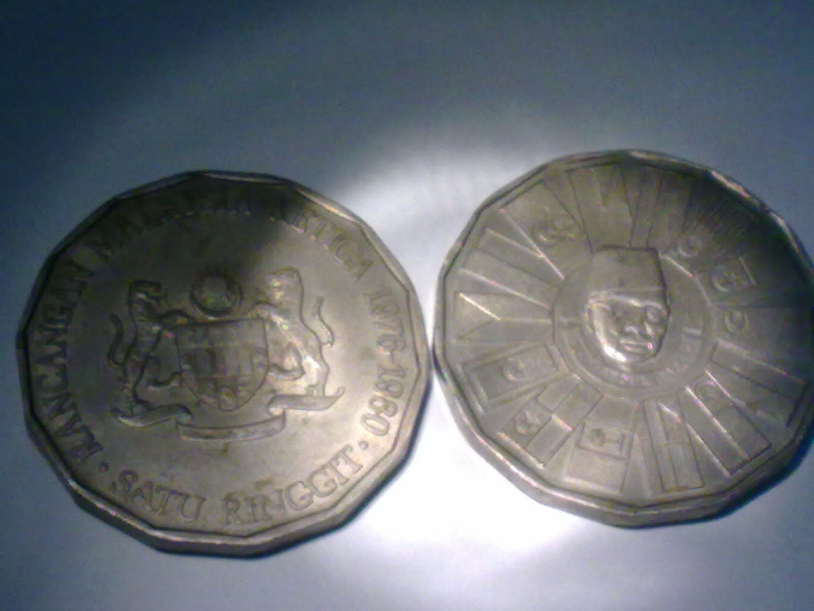 Koleksi Duit Syiling Lama: Syiling 1/4 sen dan 1/2 sen