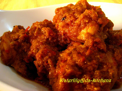 Waterlily In Da Kitchenz: Kerutup Ayam