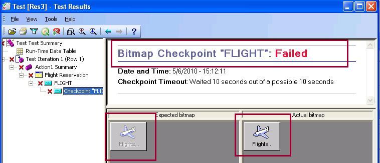 Quick Test Professional Tutorials: Bitmap Checkpoint in QTP 9.2