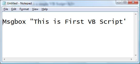 A Tester's Blog: VB Scripting Basics - Msgbox Function A Tester's Blog: VB Scripting Basics - Msgbox Function