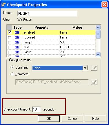Quick Test Professional Tutorials: Shortcuts for Standard Checkpoint in ...