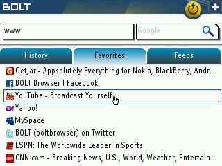 IT News Blog: BOLT Browser Alternatif untuk BlackBerry