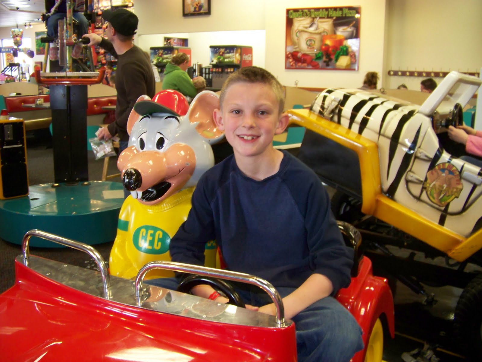 LOVE...is family: Chuck E. Cheese