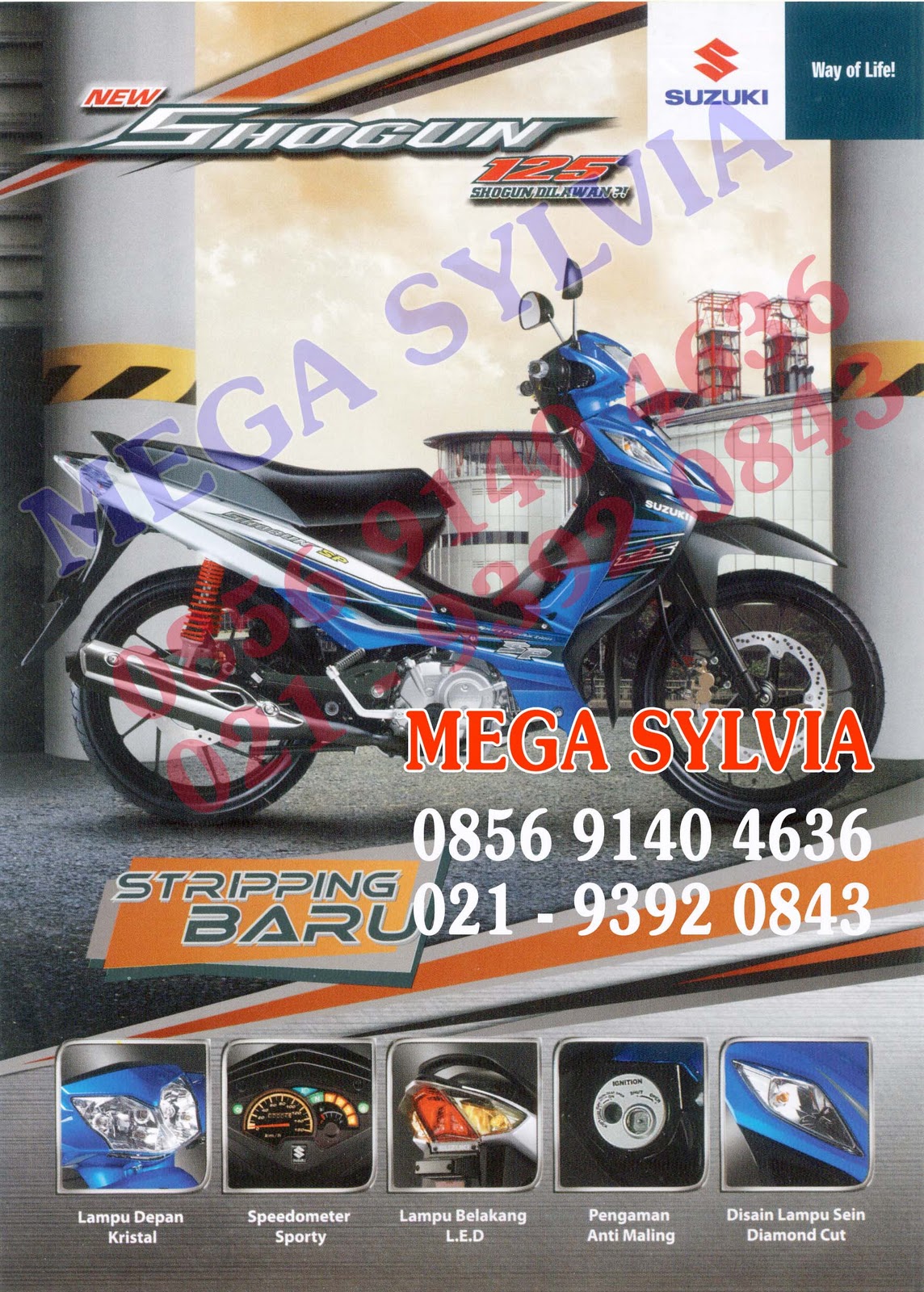 DEALER MOTOR SUZUKI: SHOGUN 125 cc