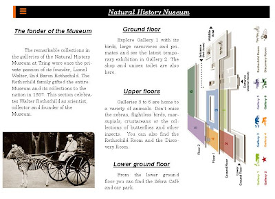 beat of my heart: Natural History Museum - leaflet