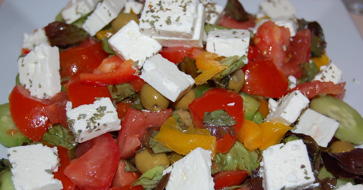 Retete de vis: Salata greceasca cu feta
