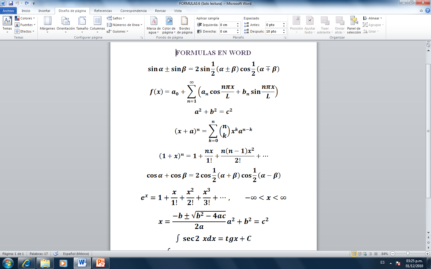 COWBOY HIDROCALIDO: MIS 5 PRACTICAS DE WORD