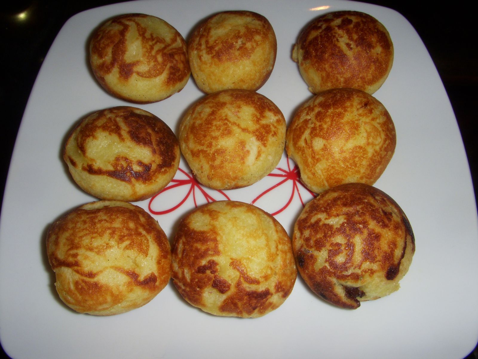 la cocina de valenciana: AEBLESKIVER (PAN BOLA)