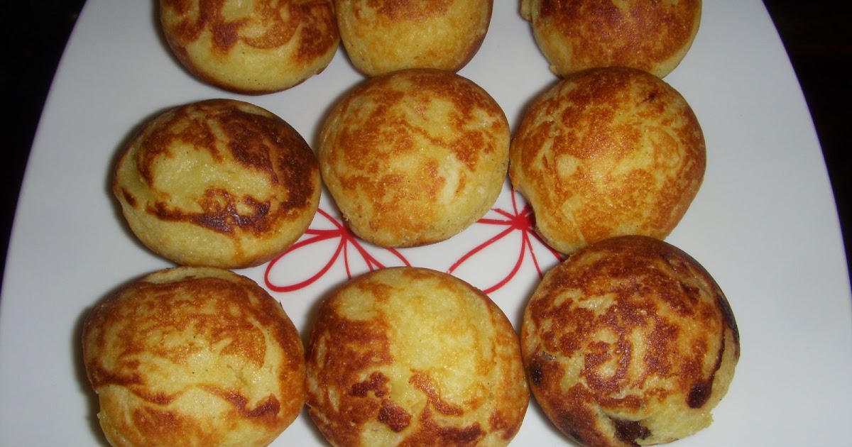 la cocina de valenciana: AEBLESKIVER (PAN BOLA)