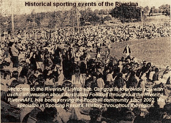 Historical sporting events of the Riverina