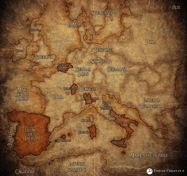 TERCIO CREATIVO: 1650 - Mapa / 1650 - Map