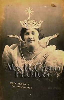 MANILA CARNIVALS 1908-1939: 45. 1924, Queen of the Manila Carnival ...