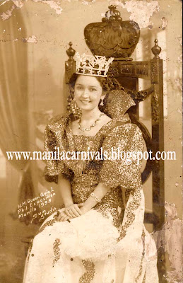 MANILA CARNIVALS 1908-1939: 83. 1938, Miss Philippines of the ...