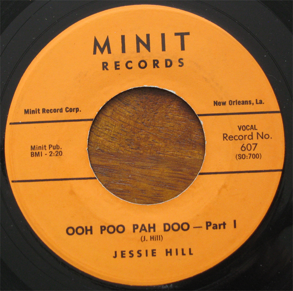 DJ Mike Crash: Jessie Hill - "Ooh Poo Pah Doo" - Minit, 1960