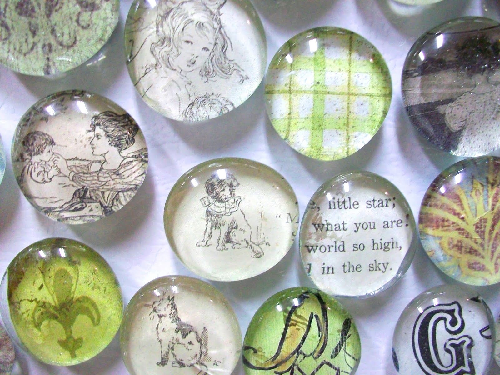 Delight Inspired: Vintage Magnets