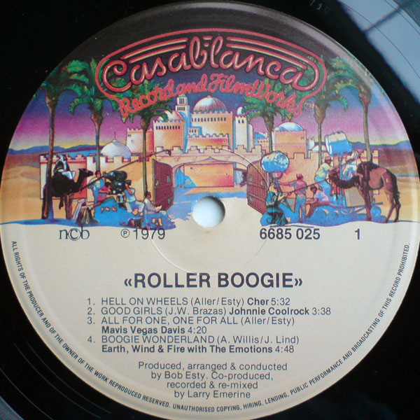 Disco2GO: VA - (1979) ROLLER BOOGIE (OST)