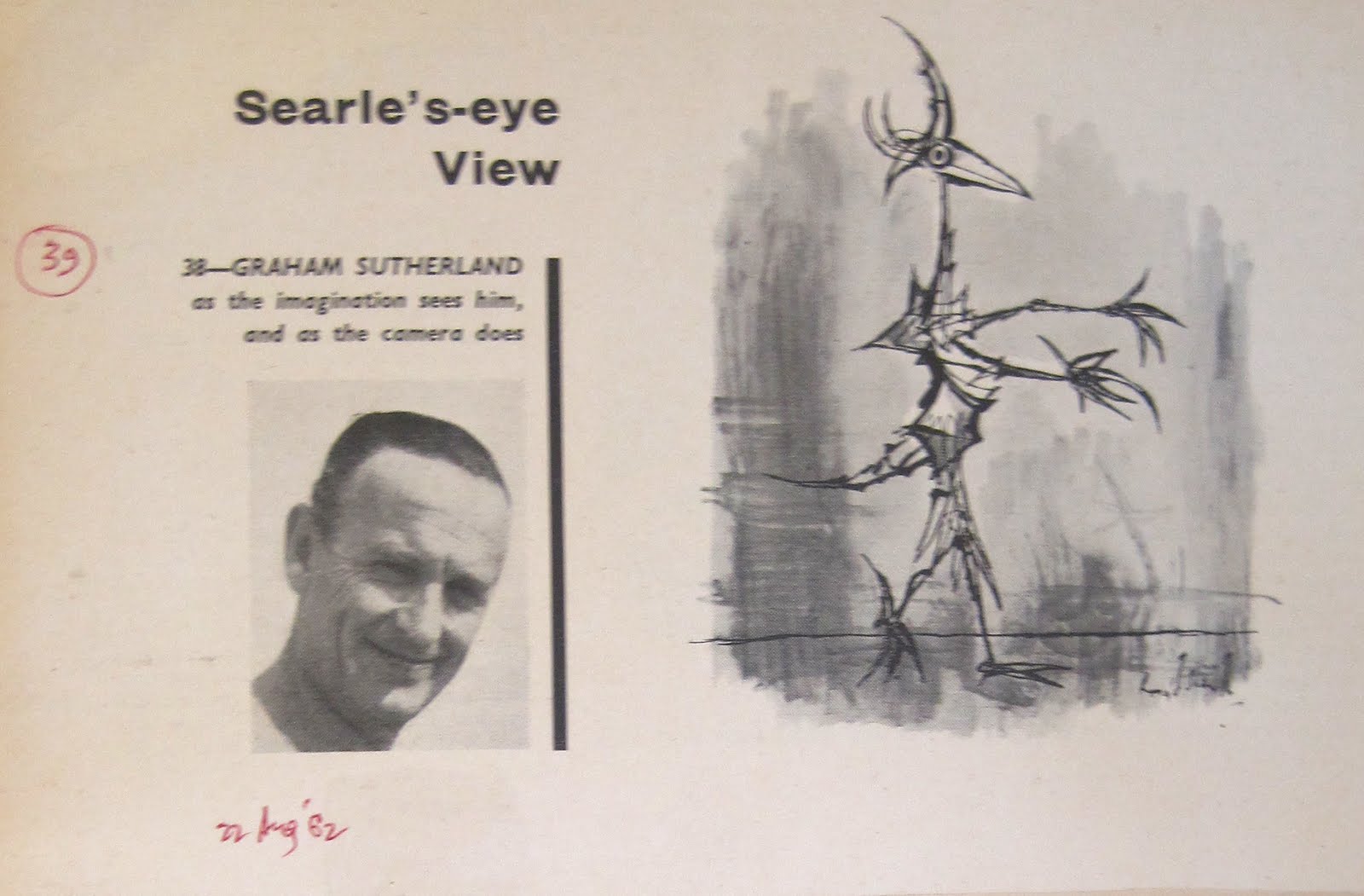 Ronald Searle Tribute: Searle's Eye View: Imaginary Portraits