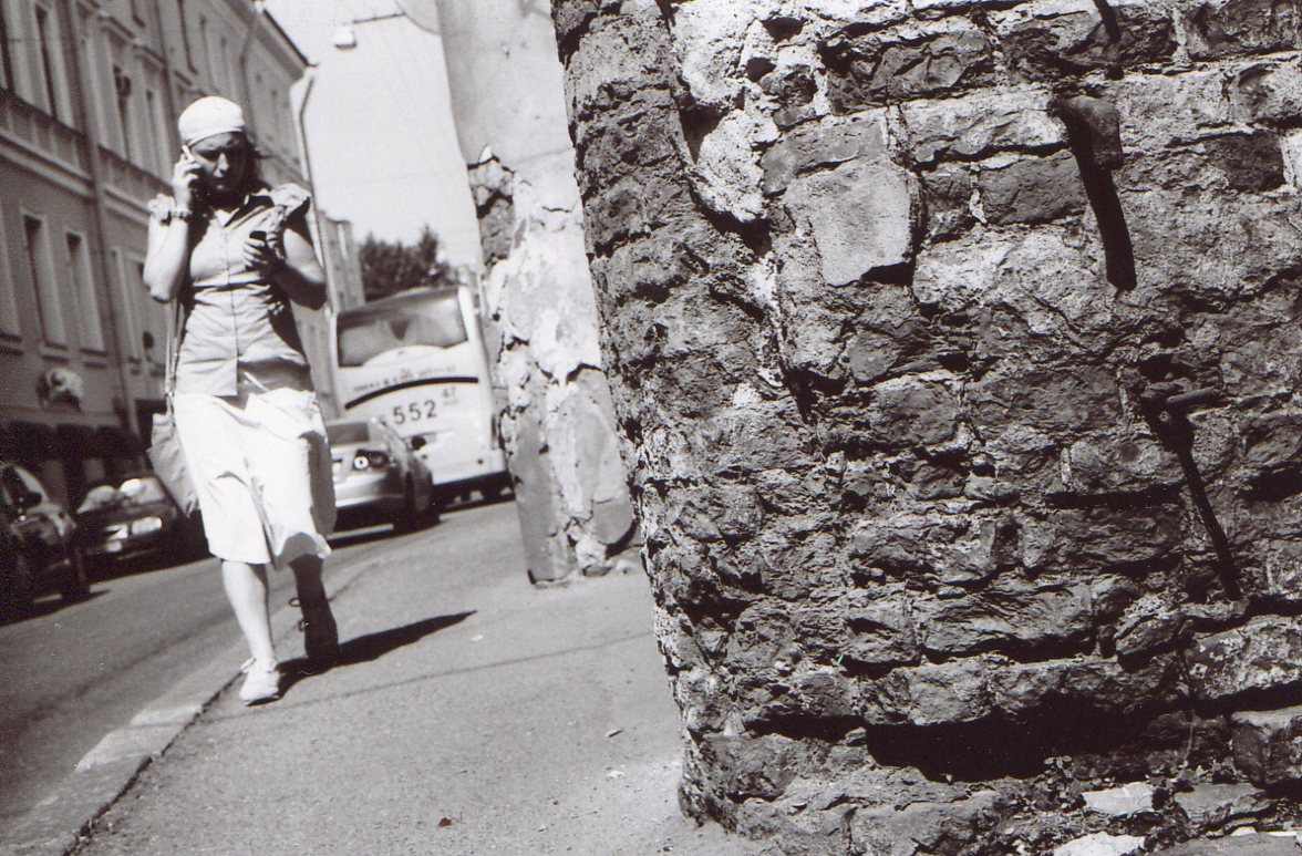 My street photography: Busted wall or facades, St. Petersburg, Russia