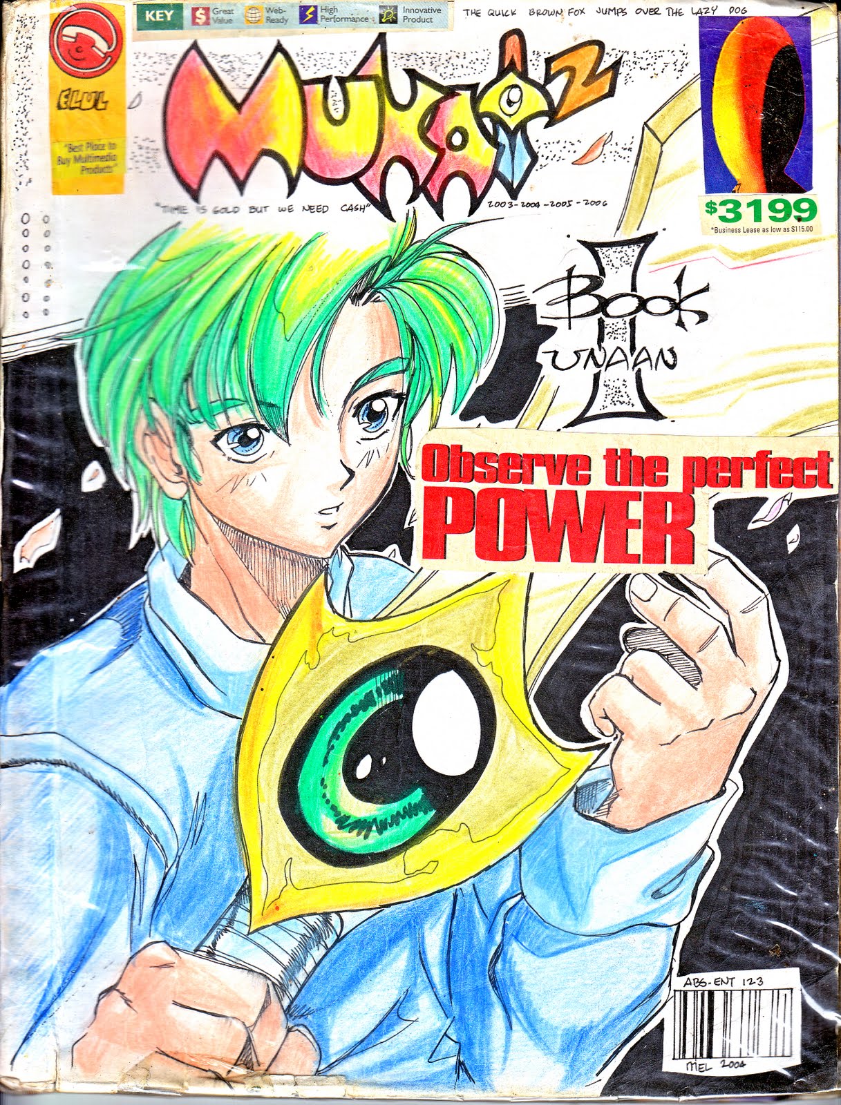 THE ART OF MEL CASIPIT: Mukat: one of my first Comics