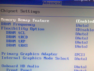 Windows não reconhece 4GB de memória