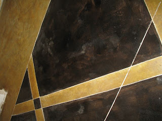 Bad Conrete Stain Job: Bad Stain Job