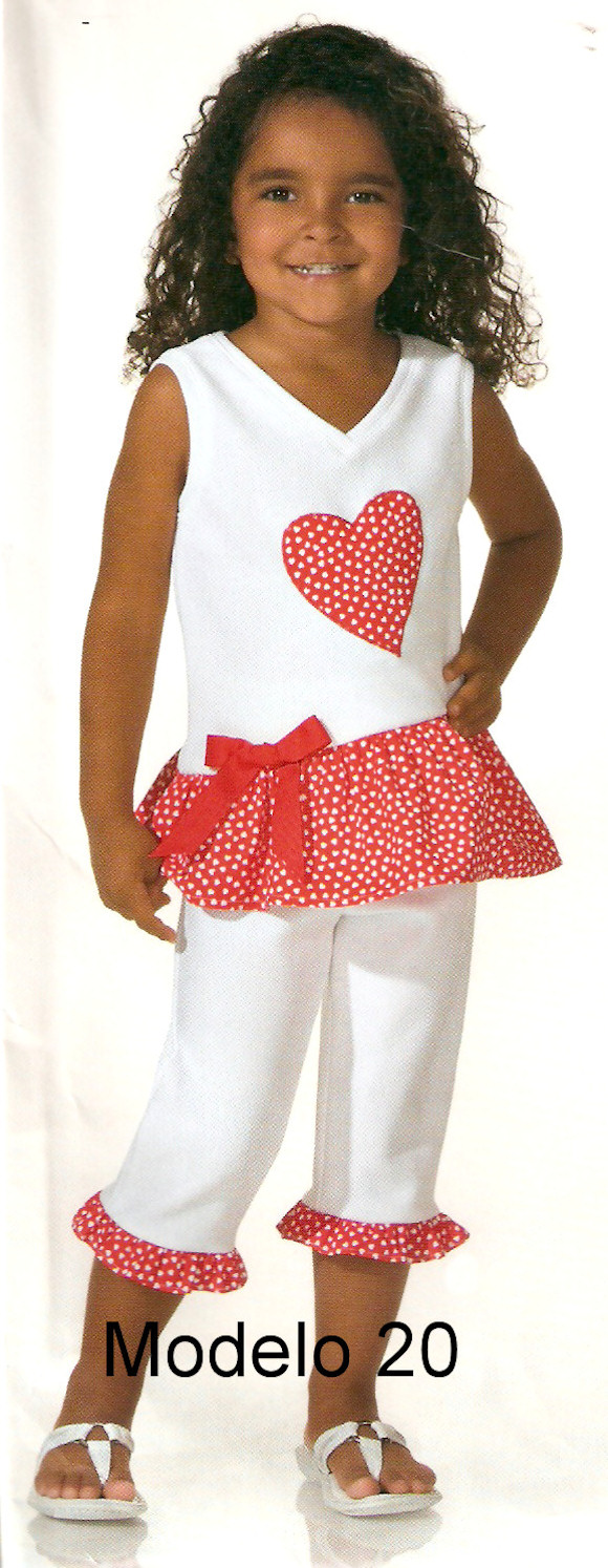 Você sempre na moda: Moldes infantis