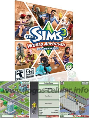 Jogos java para celular: Jogo - The Sims 3: World Adventures (volta ao ...
