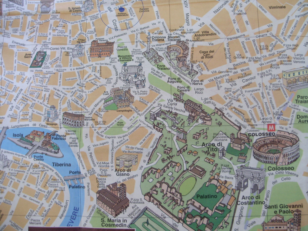 DIÁRIO DE VIAGEM BILÁH BERNARDES : Plantas da cidade de Roma