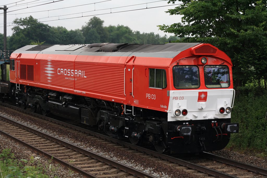 Spoorwegfotografie in België en omstreken: PB 03 Crossrail Benelux