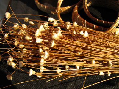 Coisas de Mille:...: Biju Capim dourado