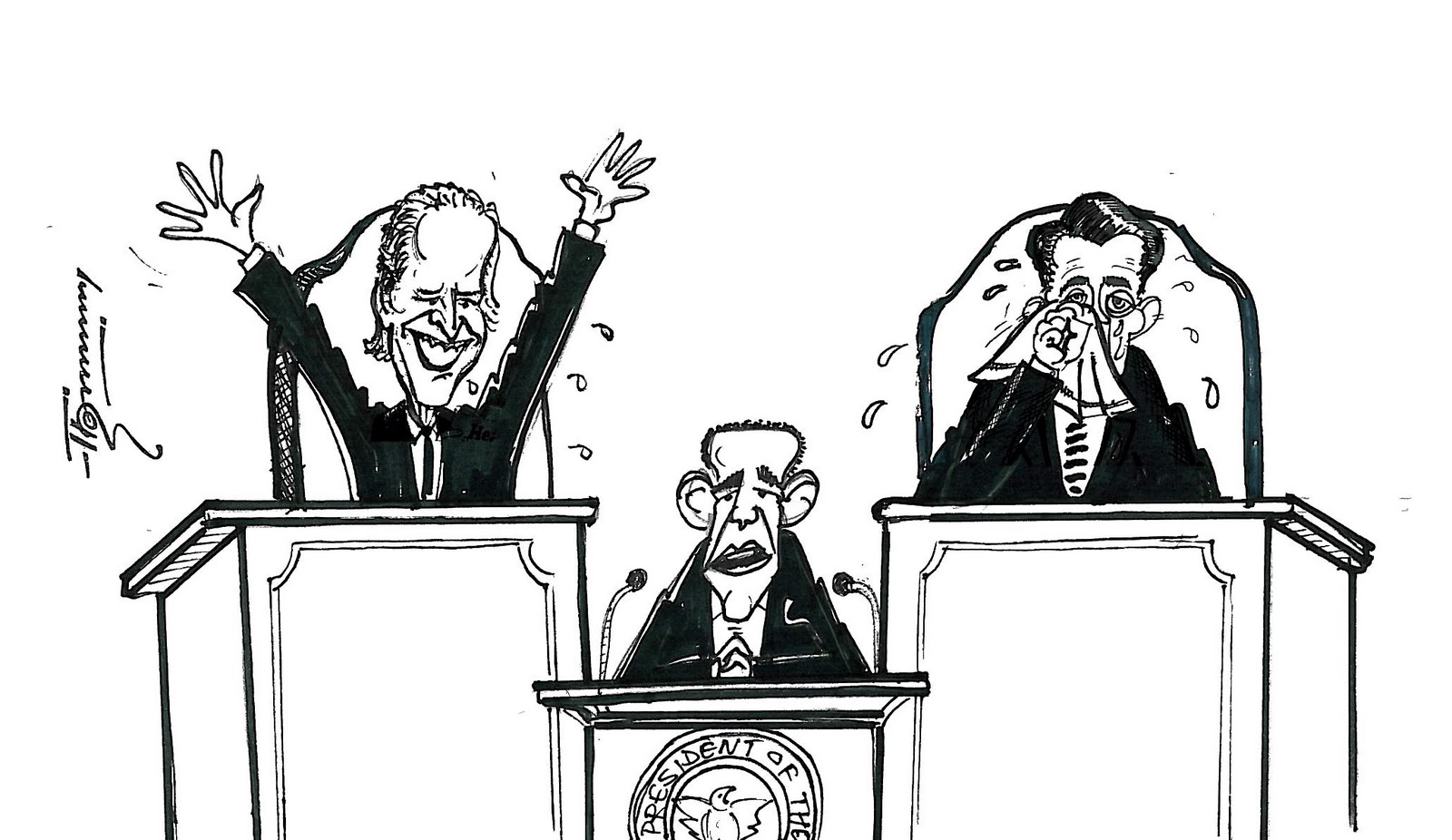 Drawn Opinions ©: State of the Union 2011