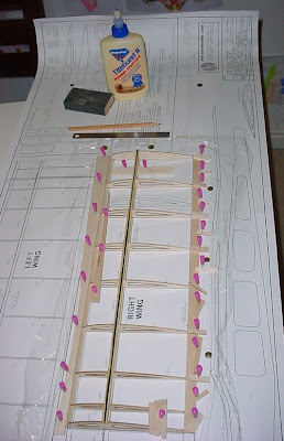 Chuck Glider's Model Aircraft Jotter: Model aircraft building board ...