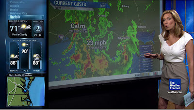 News Babes: The Weather Channel's, Weather Babe: Stephanie Abrams